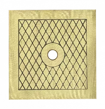 Buy Lid for Square Skimmer - 8″ Red Brass | A&B Foundry LLC