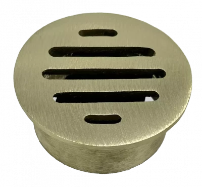 Buy Round Drain - 3″ Red Brass - Drop-in with Lip | A&B Foundry LLC