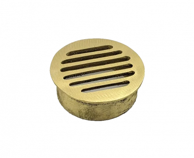 Buy Round Drain - 4″ Aluminum - Drop-in with Lip | A&B Foundry LLC