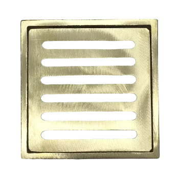 Buy Square Drain Set - 4″ Red Brass | A & B Foundry LLC